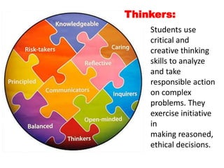 Ib learner profile | PPTX