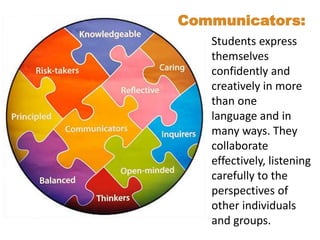 Ib learner profile | PPTX
