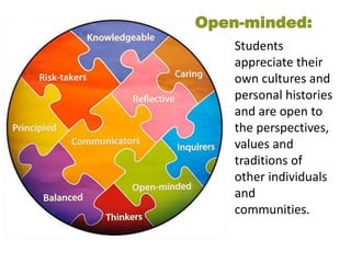 Ib learner profile | PPTX