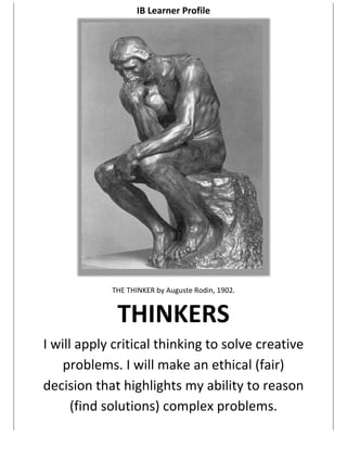 Ib learner profile1 | PDF