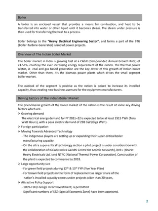 Indian Boiler Market | PPTX