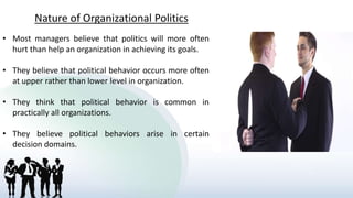 ORGANIZATIONAL POWER AND POLITICS | PPTX