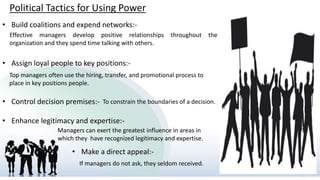 ORGANIZATIONAL POWER AND POLITICS | PPTX