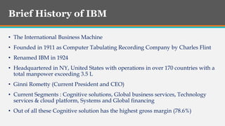 IBM at the Crossroad | PPSX
