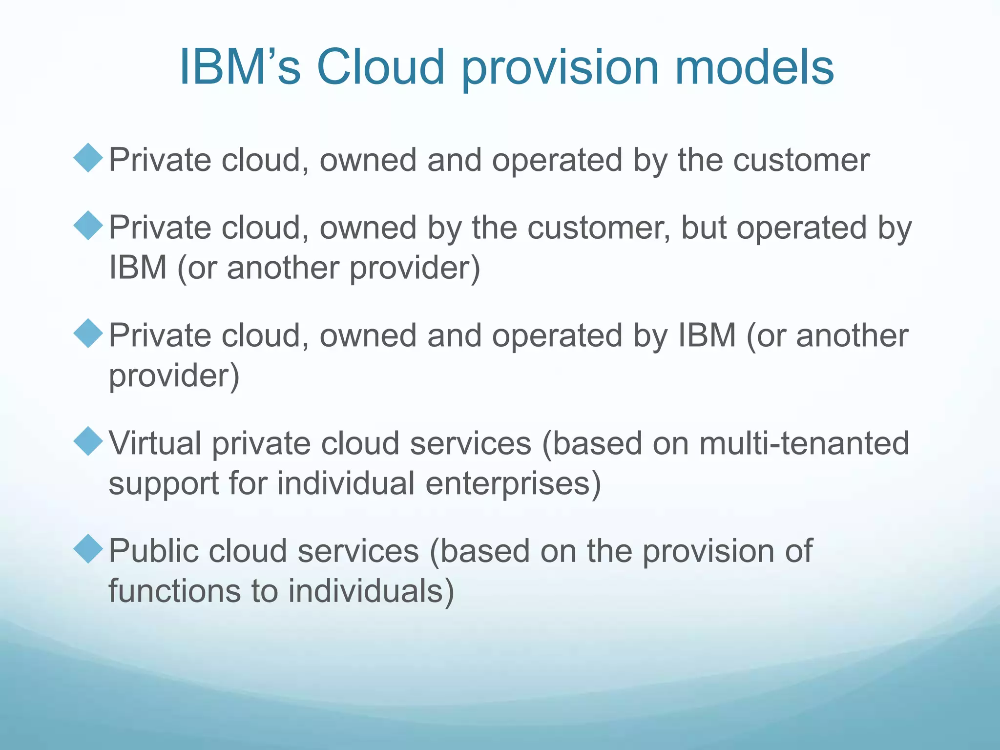 IBM Cloud Computing | PPTX