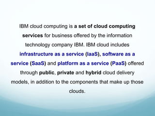 IBM Cloud Computing | PPTX