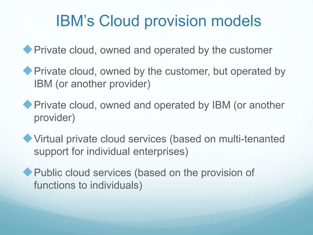 IBM Cloud Computing | PPTX