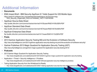 IBM AppScan - the total software security solution | PPT