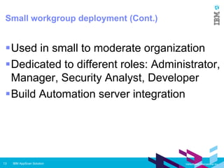 IBM AppScan Source - The SAST solution | PPT