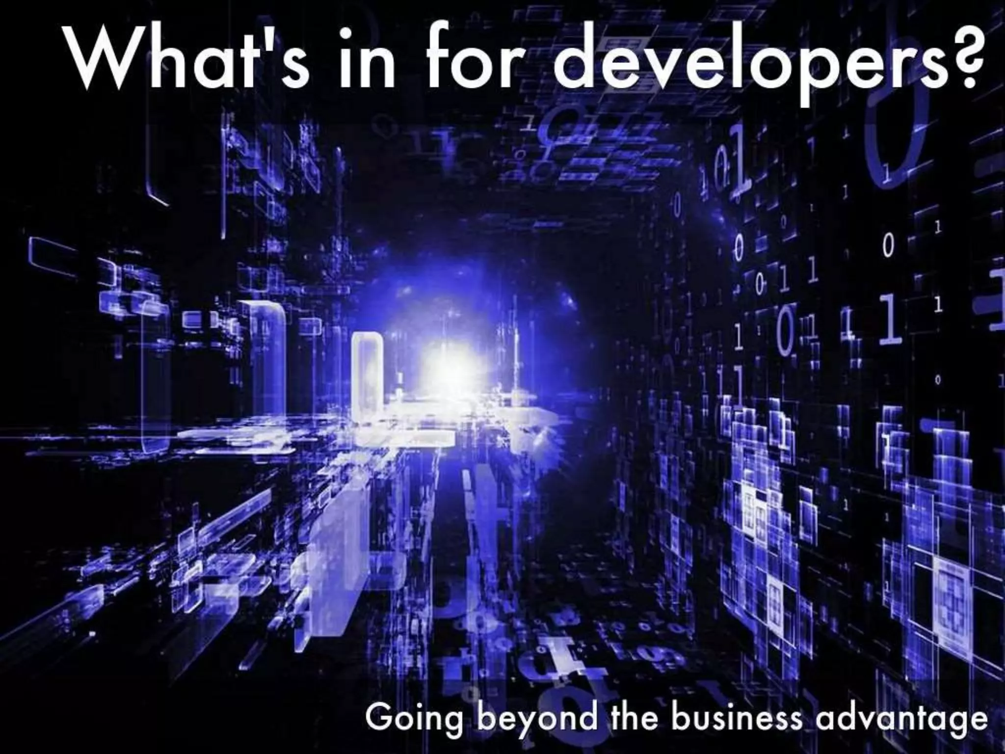 IBM Bluiemix developer advantage | PPT