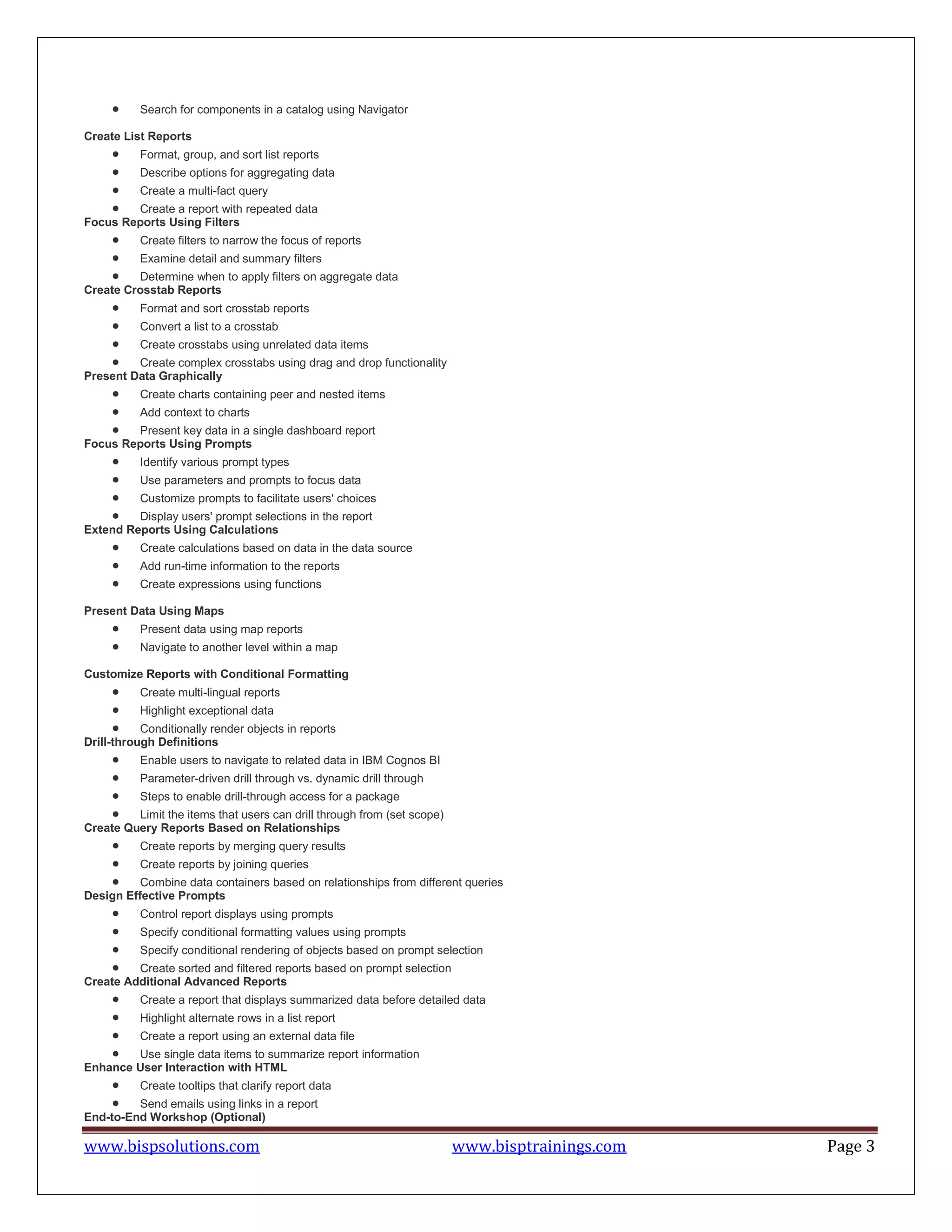 Ibm cognos-build-data-marts-reports-and-dashboards | PDF