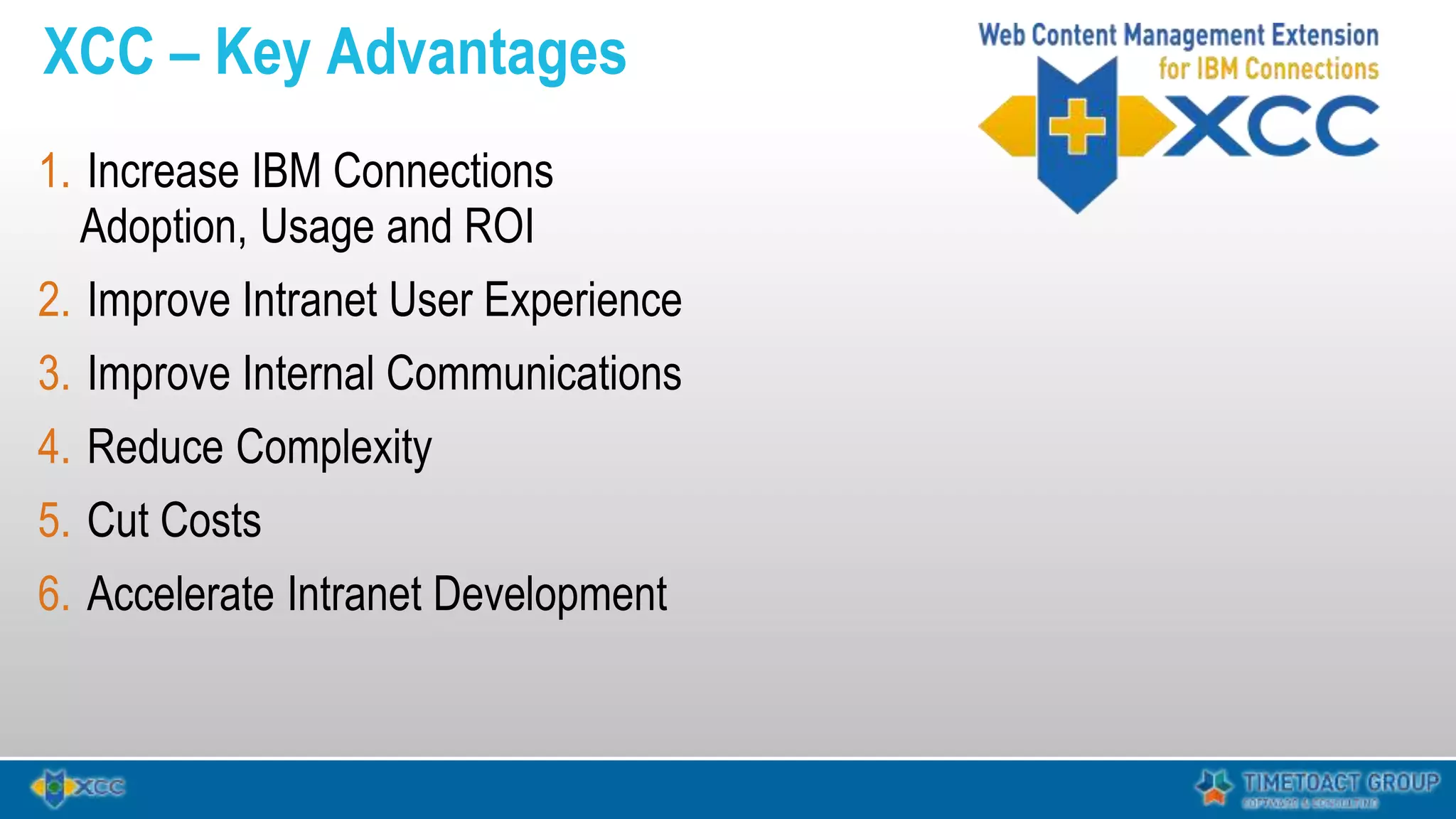 Know. Share. Do. Increase IBM Connections Usage, Adoption and ROI with ...