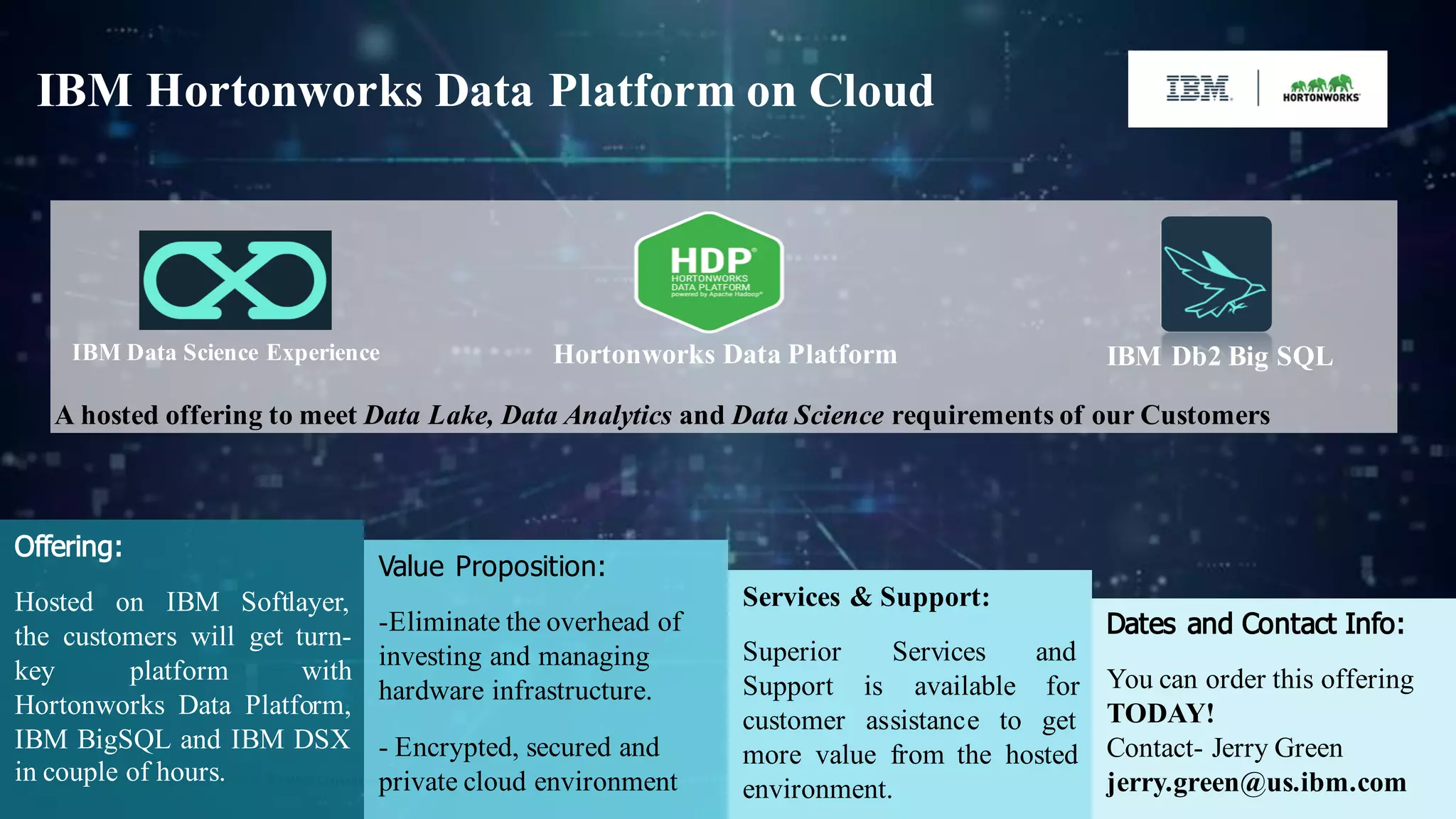 IBM+Hortonworks = Transformation of the Big Data Landscape | PDF