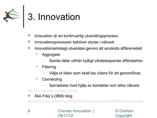 Ibm -innovation_and_six_thinking_hats_svensk_reviderad 2012 | PPT ...
