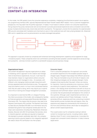 Integrating Content and Commerce | PDF