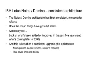 IBM Lotus Notes / Domino upgrades | PPT
