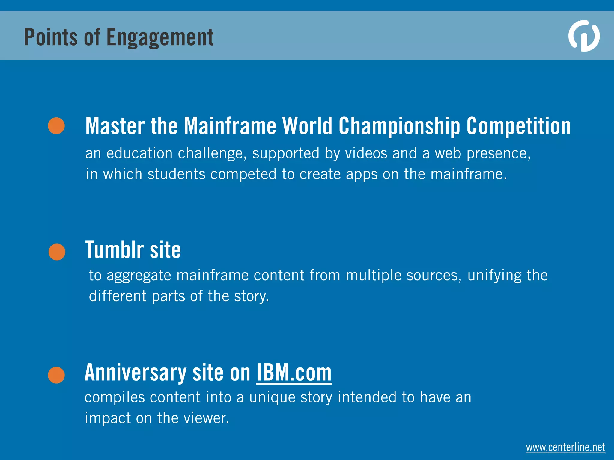 IBM Mainframe50 Campaign | PDF