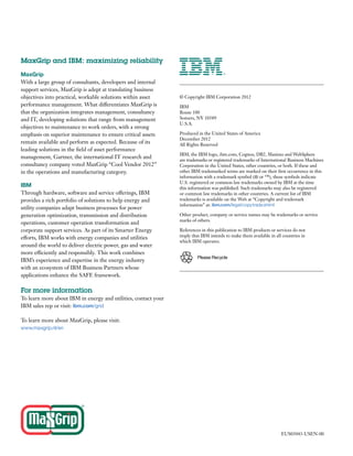 IBM Solution Brief strEAM+ | PDF | Business Accounting & Finance | Business