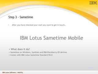 IBM Lotus Mobile Strategy | PPT