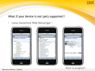 IBM Lotus Mobile Strategy | PPT