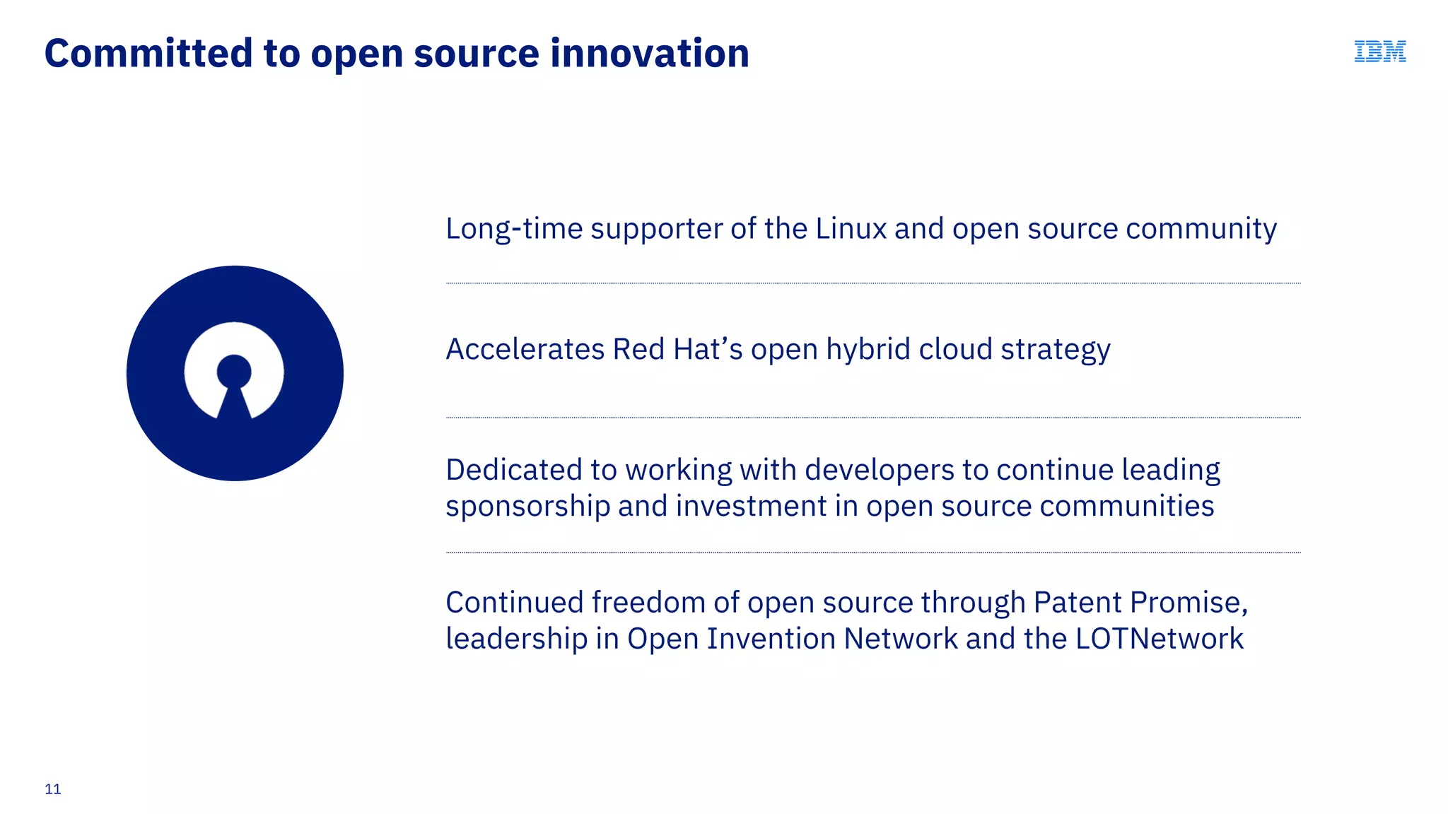 Ibm red-hat-presentation | PDF