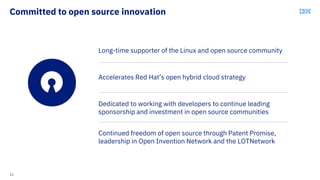 Ibm red-hat-presentation | PDF