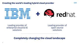 Ibm red-hat-presentation | PDF