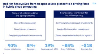 Ibm red-hat-presentation | PDF