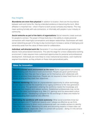 IBM Smarter Work Innovation Jam Report 2009 | PDF