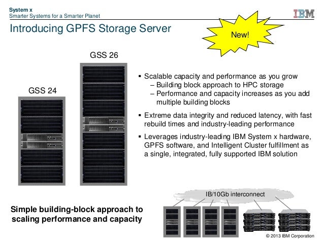 Technical Comuting Solutions Made Simple - ISC13 IBM System x Solution