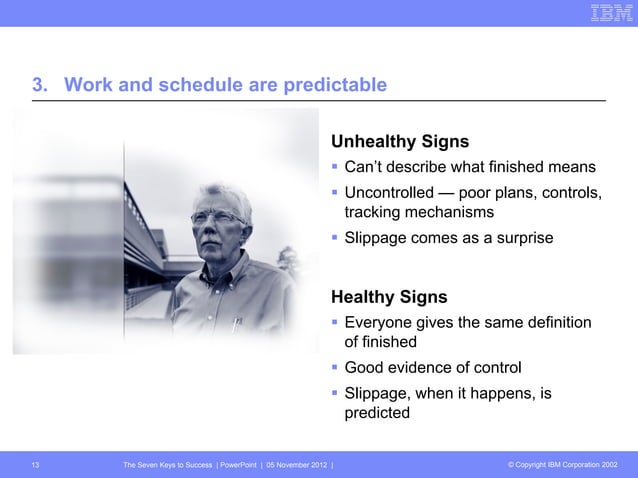 IBM - The 7 Keys to Success - MoMoDar | PDF | Operating Systems ...