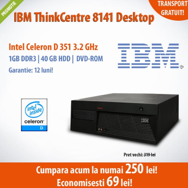 Calculator second hand IBM ThinkCentre 8141 | PDF