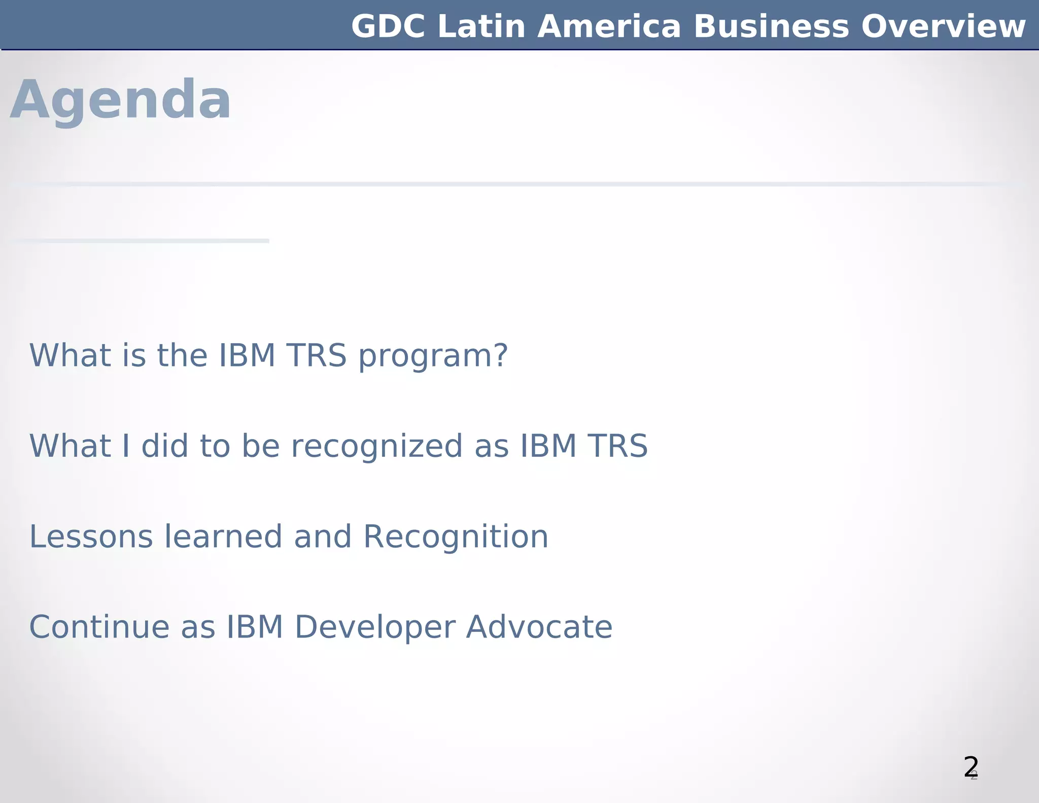 IBM Technical Rock Star | PPT