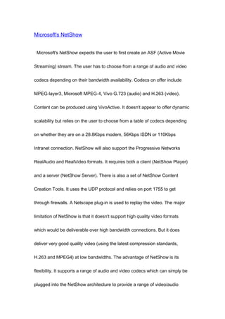 IBM VideoCharger and Digital Library MediaBase.doc