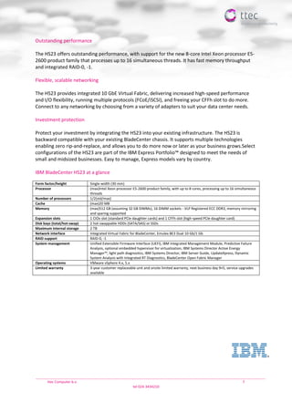 Vmware certified IBM Servers | PDF