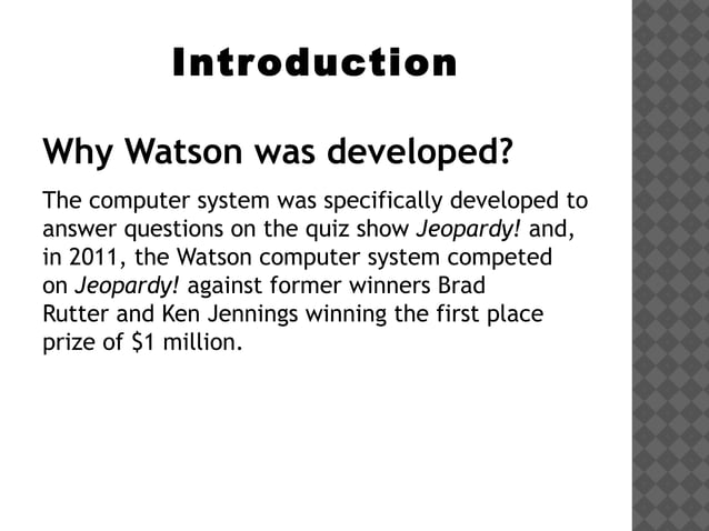 Ibm watson | PPT