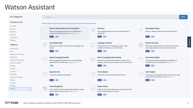 IBM Watson Assistant - Build Chatbot and Deploy to Slack | PDF | Cloud Computing | Internet