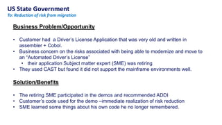 IBM Z for the Digital Enterprise 2018 - IBM ADDI as an Enabler for ...