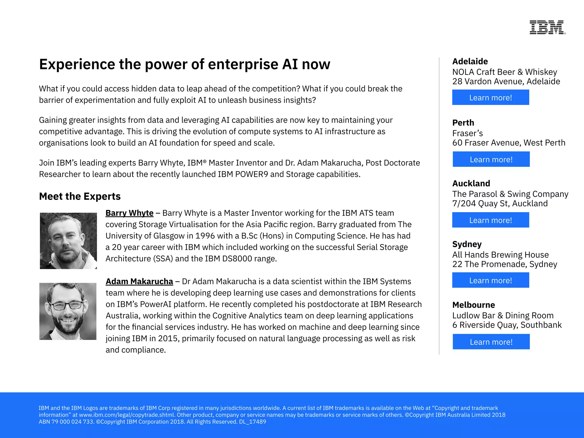 IBM AI Event - How to get started NOW on your AI Journey | PDF