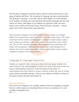 IB Mandarin ab initio Chinese Grammar V2021 IB ab initio 中文语法- A Quick ...