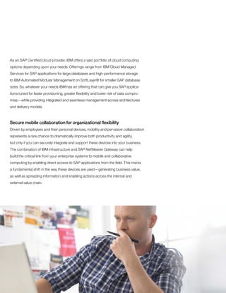The IBM and SAP Partnership | PDF