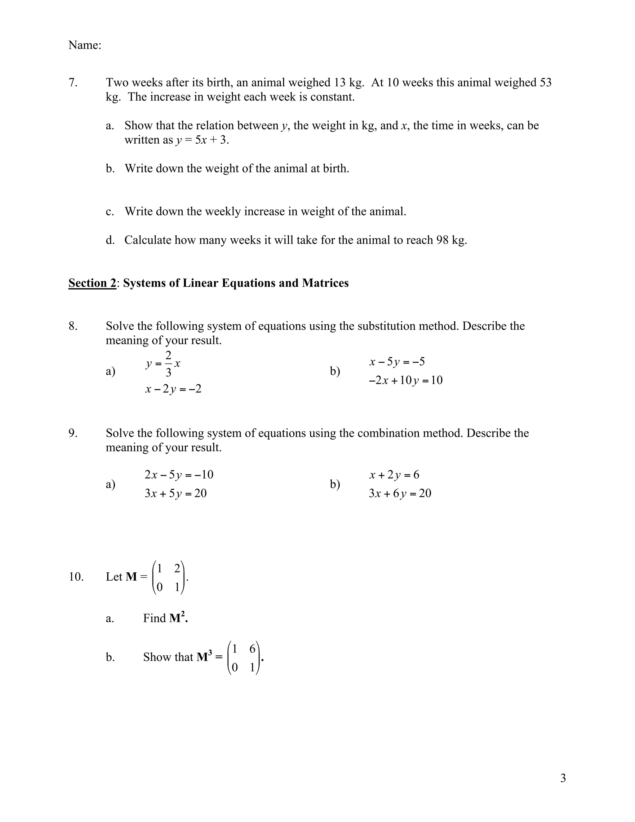 Ib math slsummerassignment2014 | PDF | Physics | Science