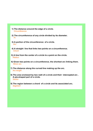 IB Maths Radians, arc length & sector area | PDF