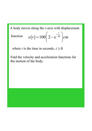 Ib maths sl chain rule | PDF