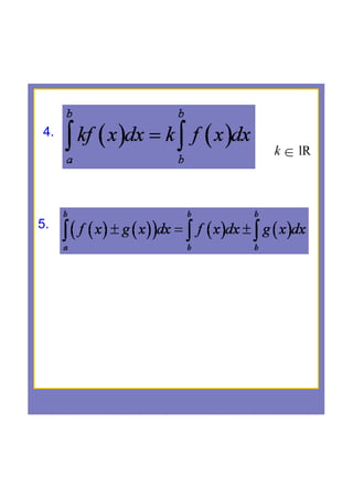 Ib maths sl definite integrals | PDF | Physics | Science