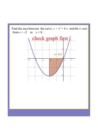 Ib maths sl definite integrals | PDF