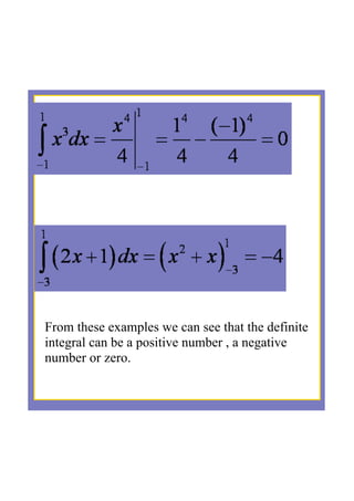 Ib maths sl definite integrals | PDF | Physics | Science