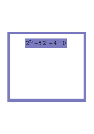 Ib maths sl logarithmic equations | PDF