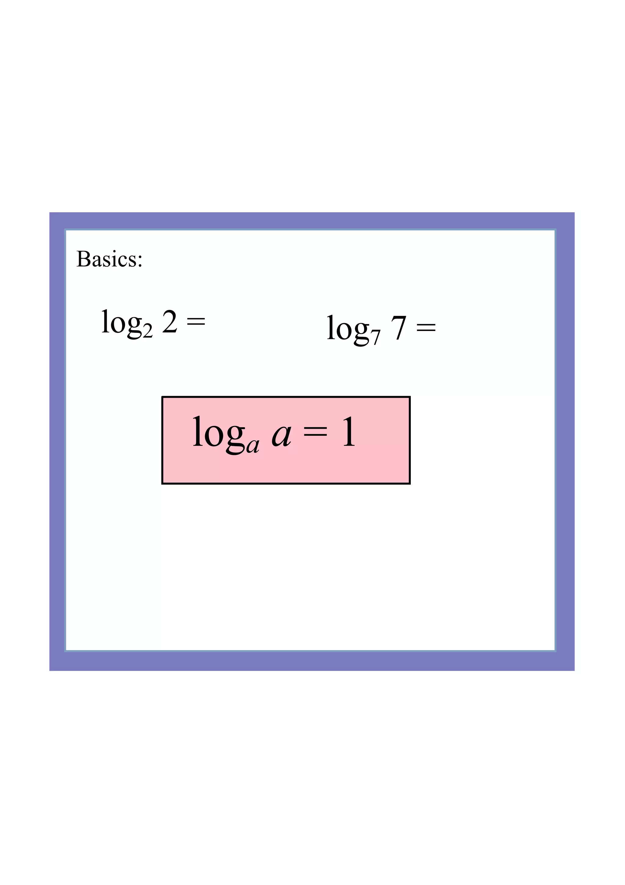 Ib maths sl logarithms definition | PDF