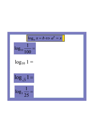 Ib maths sl logarithms definition | PDF